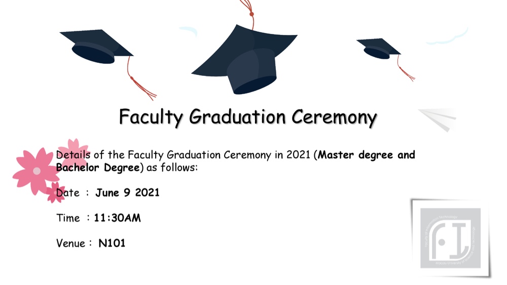 Faculty Graduation Ceremony