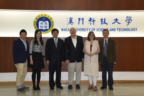 美国国家科学院院士David Ward 赞扬和肯定澳科大办学成果