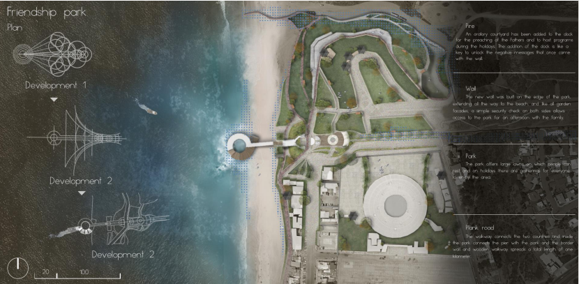 澳科大人文藝術學院學生獲得BUILD THAT PARK!美國-墨西哥邊境國際 友誼公園設計競賽第一名